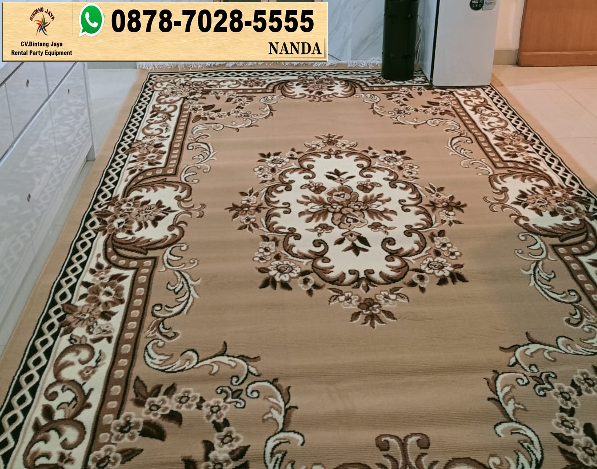 Sewa karpet permadani hubungi kami 0878-7028-5555 di Jakarta